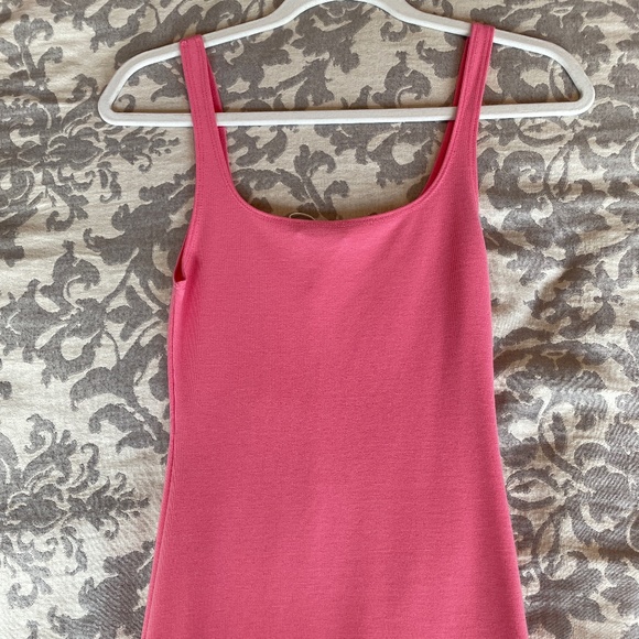 Zara | Dresses | Zara Pink Tight Fitted Midi Dress | Poshmark